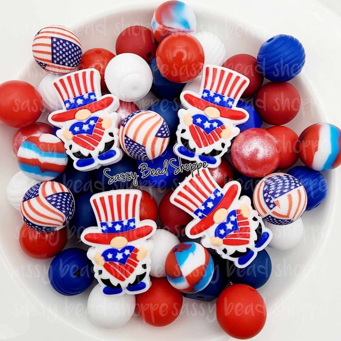 Uncle Sam Bead Mix – Sassy Bead Shoppe