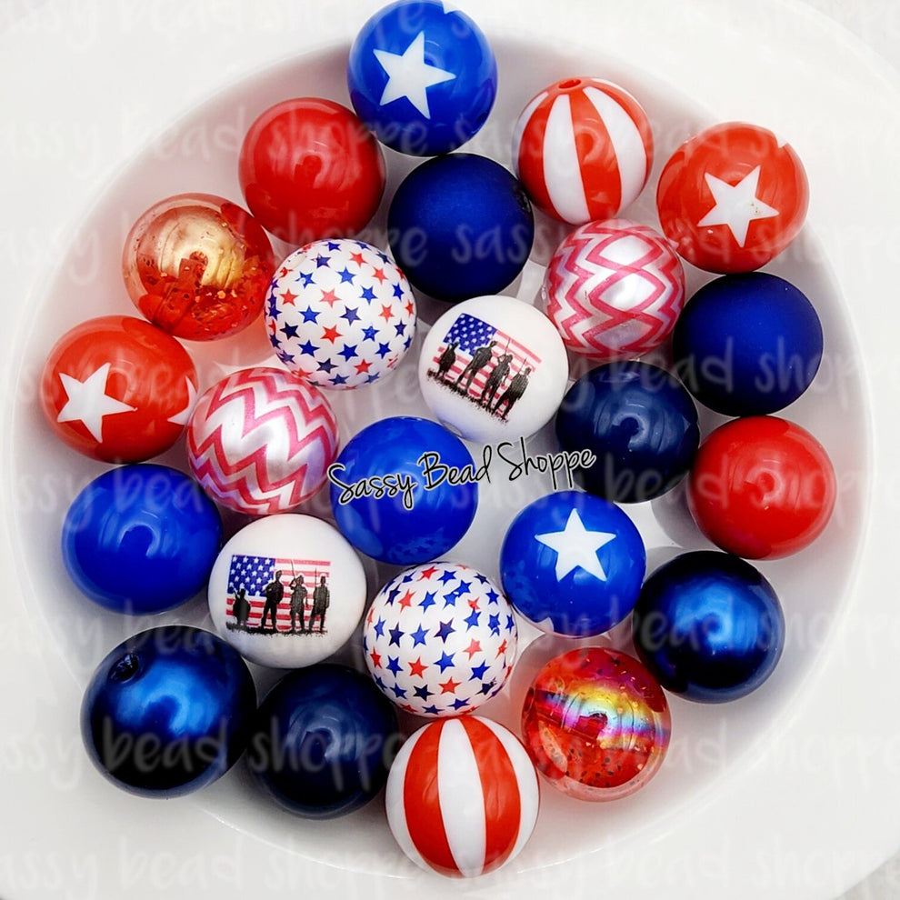 Fireworks Bead Mix – Sassy Bead Shoppe